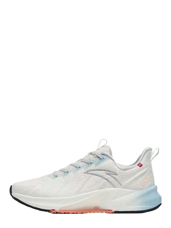 ANTA Rocket 4 Athletic Sneakers - White/silver/orange