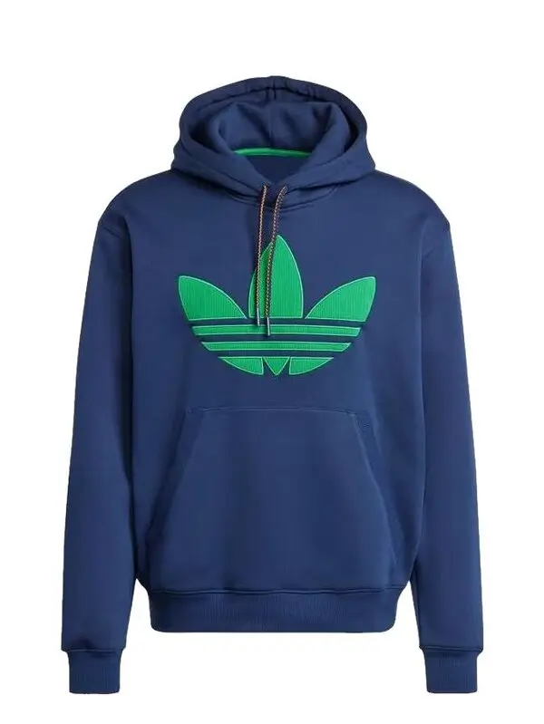 Adidas 70s Fleece Hoodie - Navy/blue
