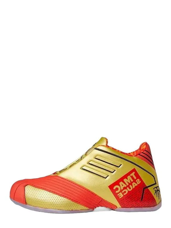 Adidas T-mac 1 X Mcdonald's 't-mac Sauce' Mid Top Sneakers - Gold
