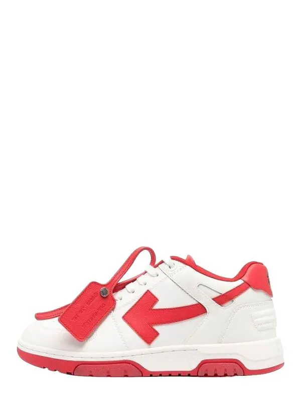 Off-White Out Of Office Low-top Sneakers - White/red