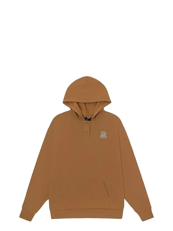 VANS Logo Hoodie - Tan
