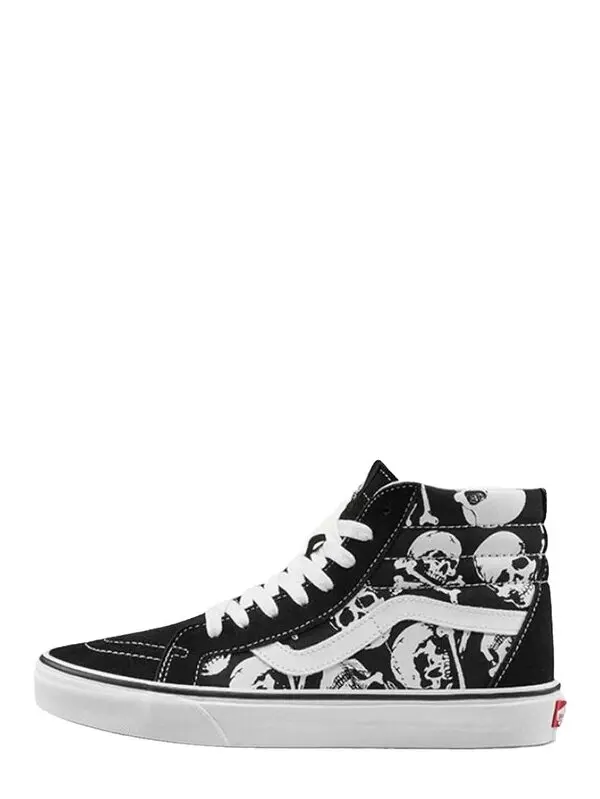 VANS Sk8-hi Reissue 'skulls' High-top Sneakers - Black