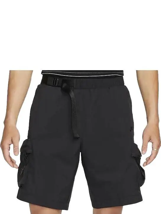 Nike Solid Color Elastic Waistband Side Pocket Shorts - Default Colorway