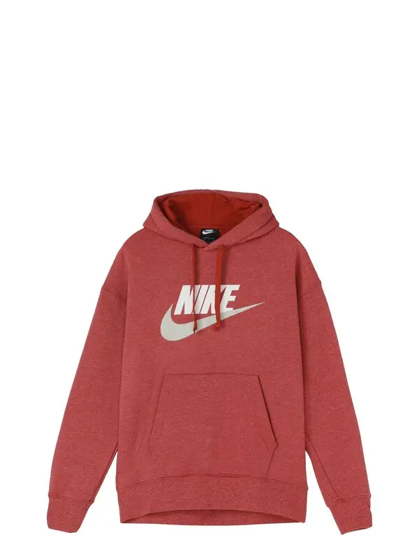 Nike Casual Sports Fleece Lined Pullover - Red