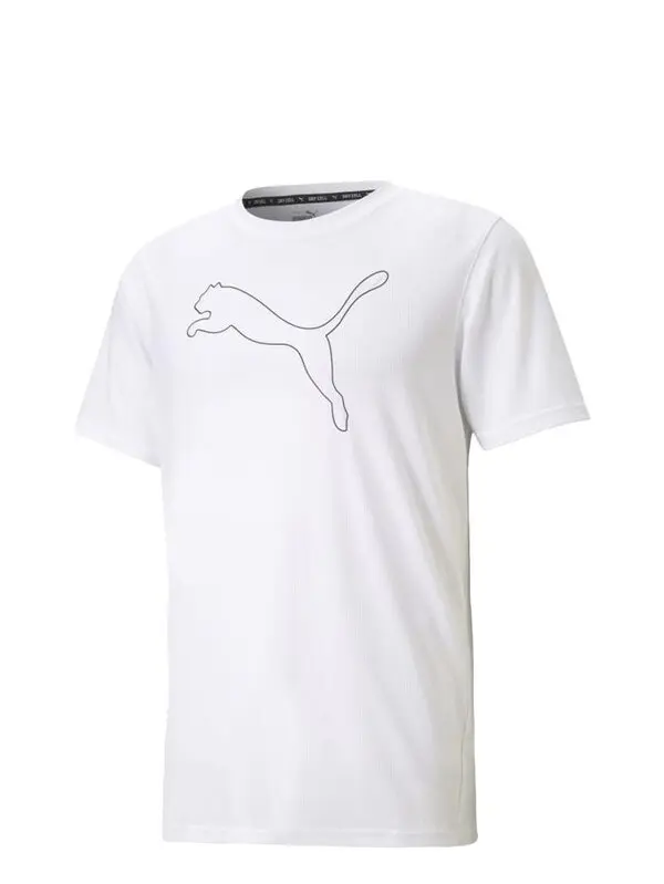 PUMA Performance Cat Training T-shirt - White/black