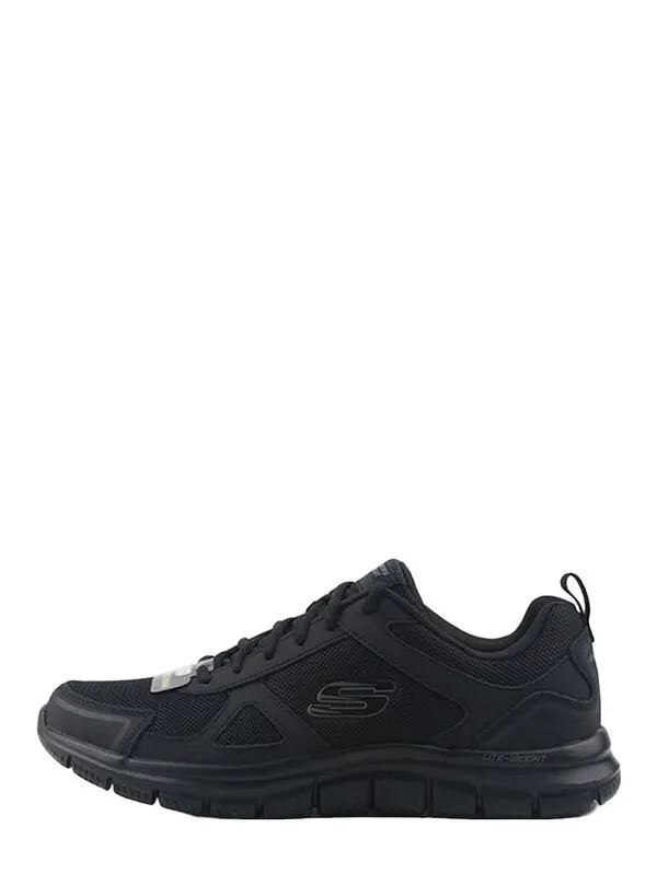 Sketchers Track Low Running Sneakers - Black