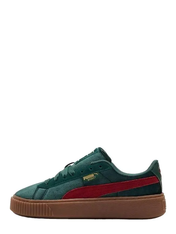 PUMA Platform Velvet Sneakers - Green