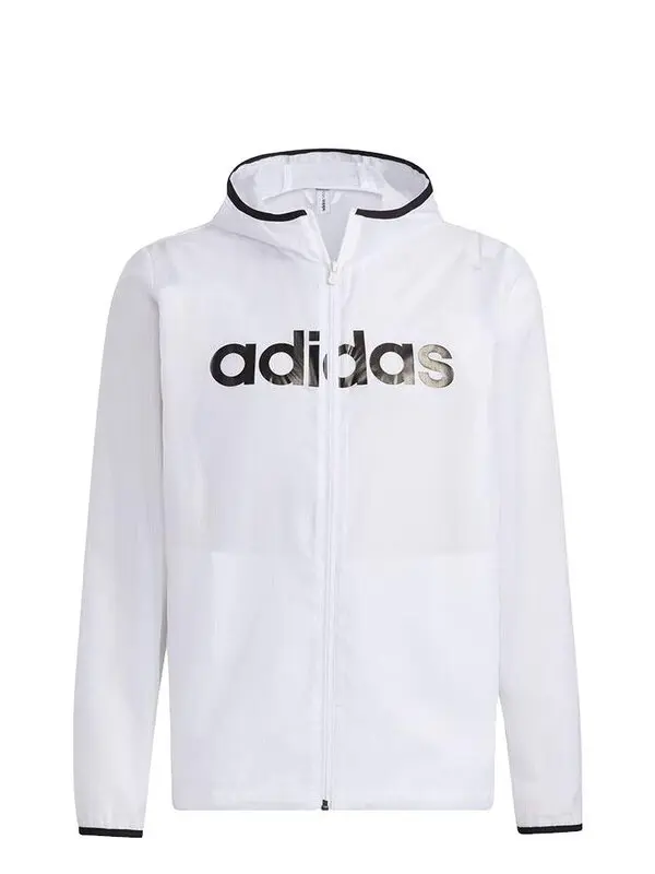 Adidas Neo Casual Sports Hooded Jacket - White