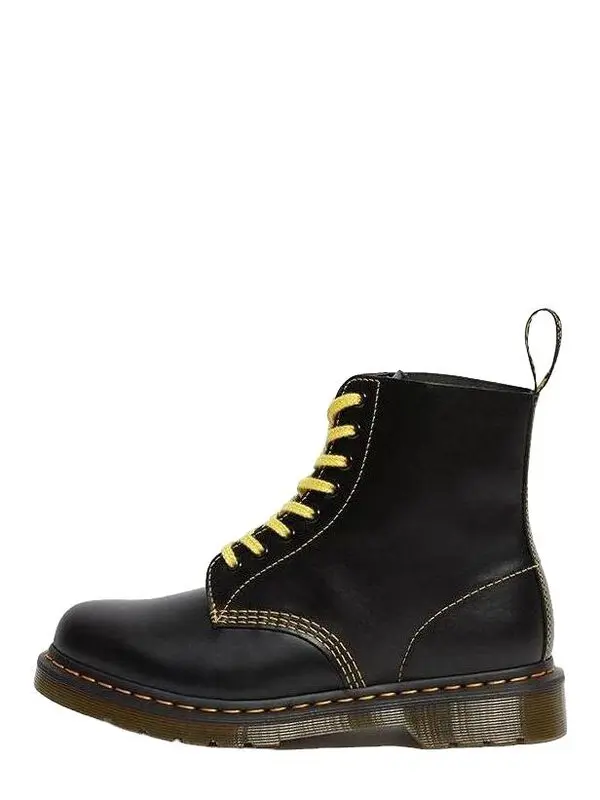 Dr. Martens 1460 Pascal Atlas Lace Up Boots - Black