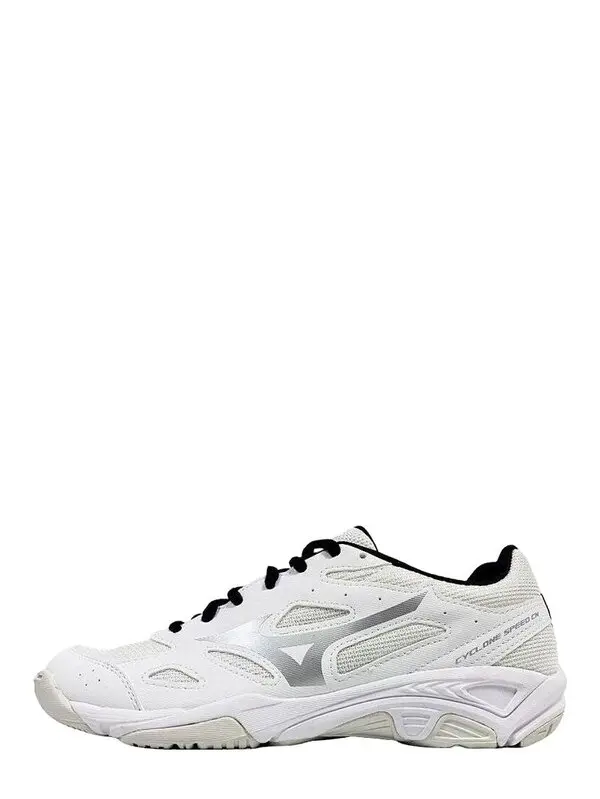 Mizuno Cyclone Speed Sneakers - White/silver/black