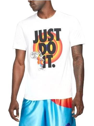 Nike A New Legacy Large Dunk Printing Short Sleeve - White