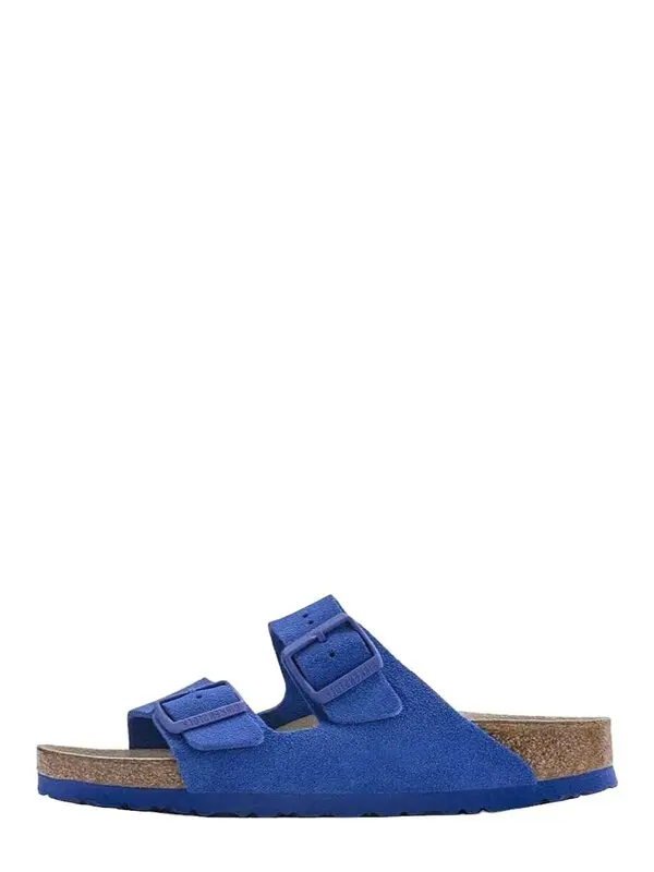 BIRKENSTOCK Arizona Sfb Vl Suede Sandals - Blue