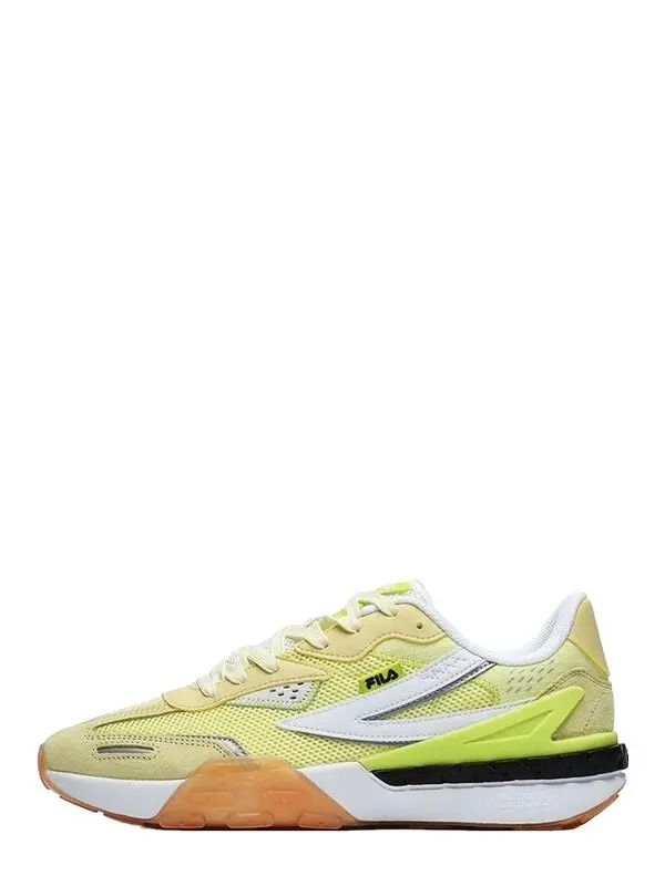 FILA Renno Classics Lace-up Sneakers - Yellow/white/black