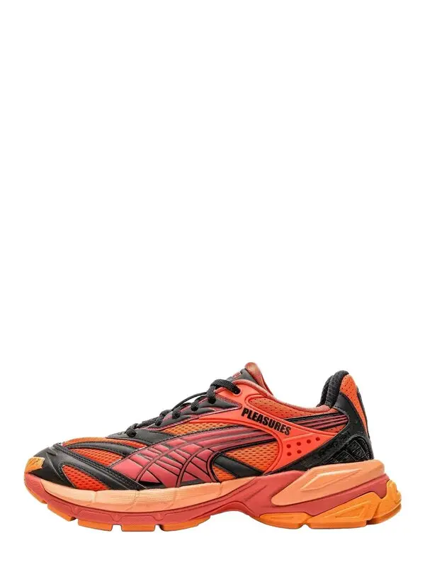 PUMA X Pleasures Velophasis Layers Sneakers - Cayenne Pepper/astro Red