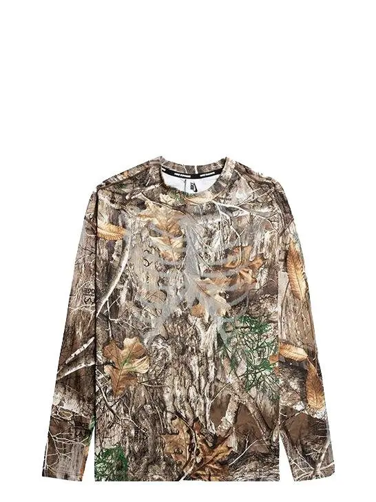 Nike Nrg Skeleton Long Sleeve Top - Brown