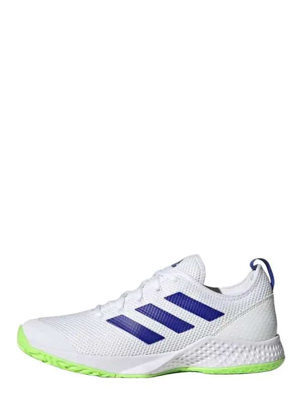 Adidas Court Control Tennis Sneakers - White/blue