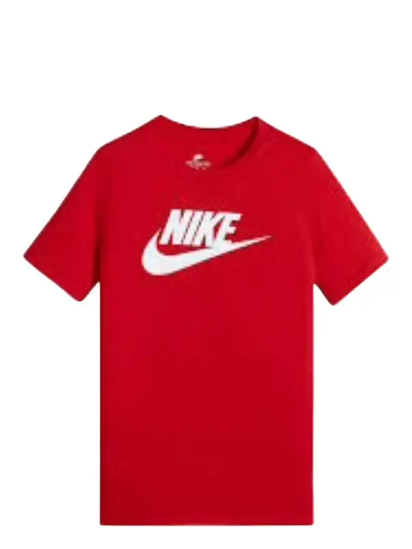 Nike Logo Printed Sportswear T-shirt 'red White - Red/white