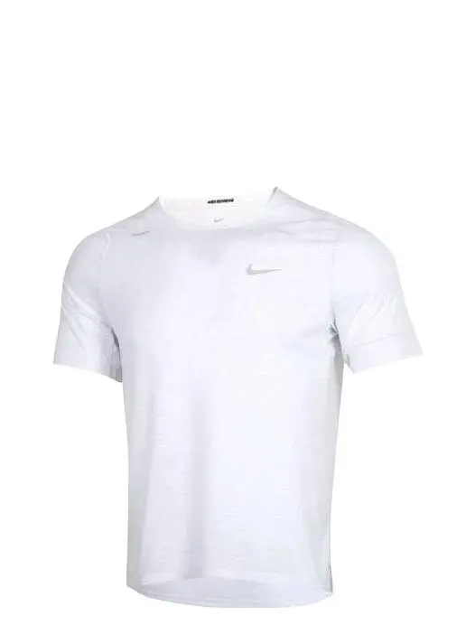 Nike Rise 365 Sports Running Short-sleeve Tee - White
