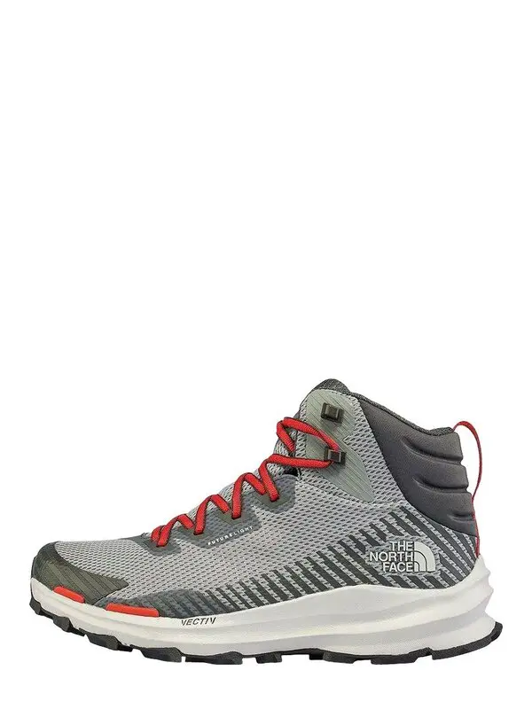 The North Face Vectiv Fastpack Mid Futurelight Hiking Shoes - Grey/white/prink