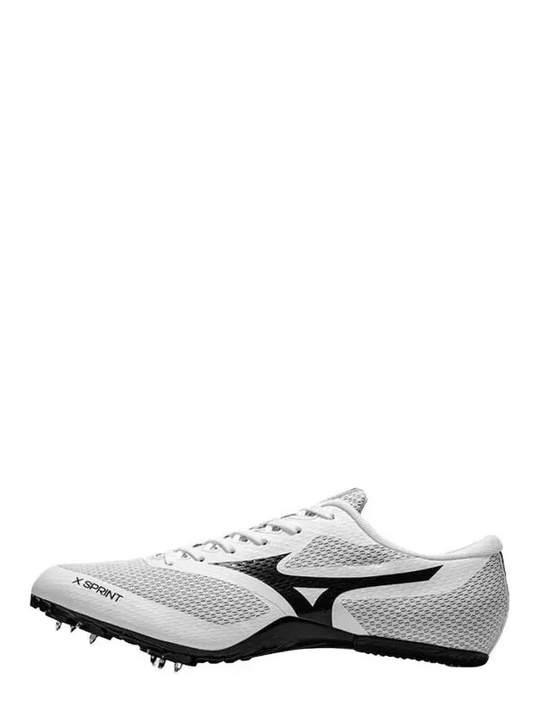 Mizuno X Sprint Athletic Track Spikes - White/black
