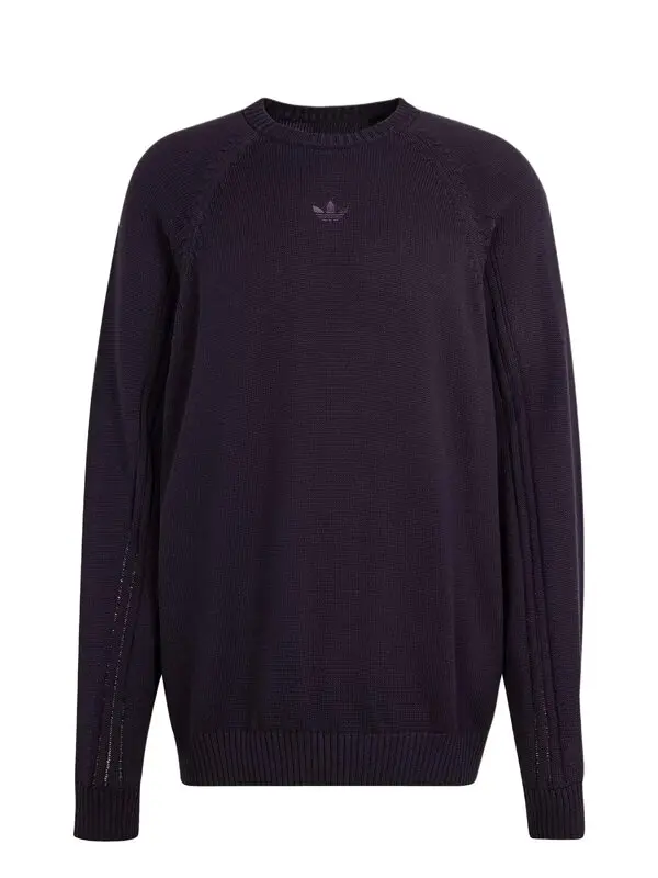 Adidas Originals Premium Knitted Sweatshirt - Black