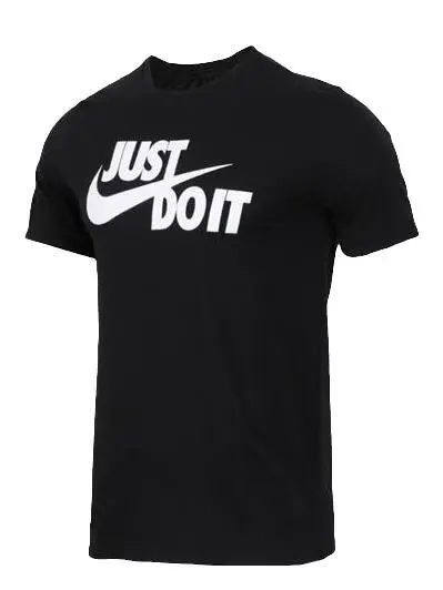 Nike Just Do It Graphic Print T-shirt - Black