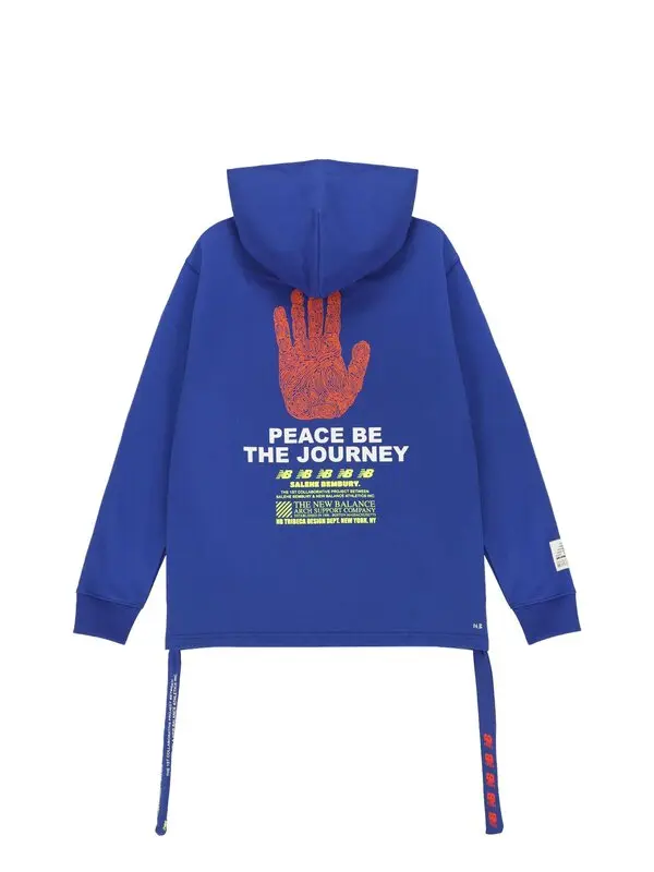NEW BALANCE X Salehe Bembury Graphic Hoodie - Blue