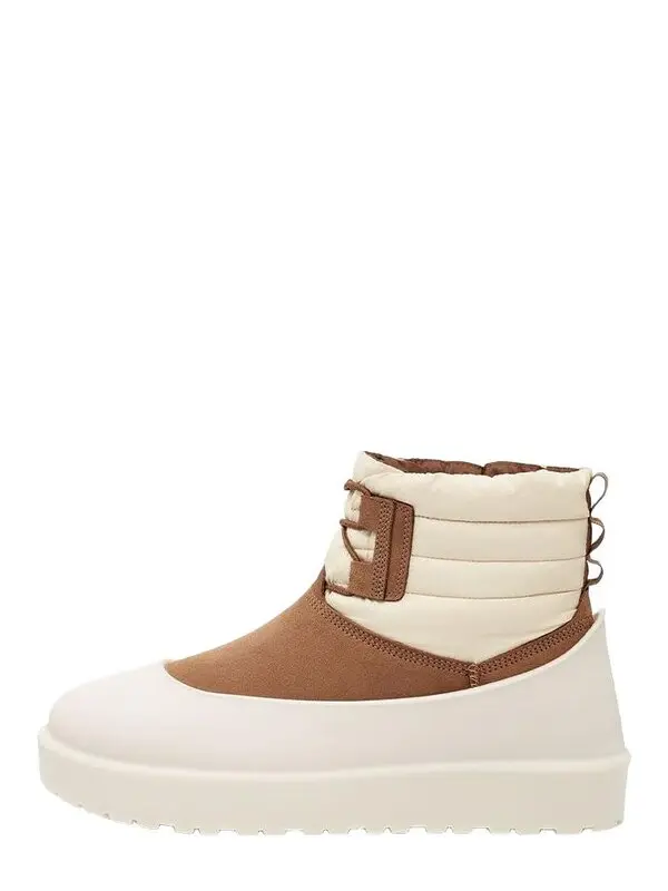 UGG Classic Mini Lace-up Weather Boot - Chestnut/whitecap Grey