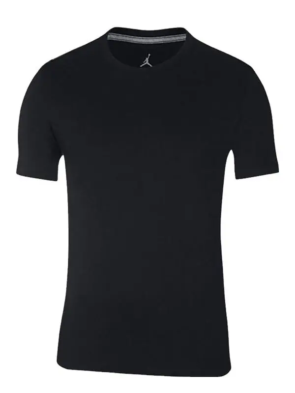 Nike As Jdn Cotton Crew Ss Blank T-shirt - Black