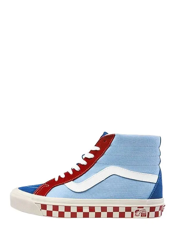 VANS Sk8-hi 38 Dx 'anaheim Factory Color Mix - Blue/red
