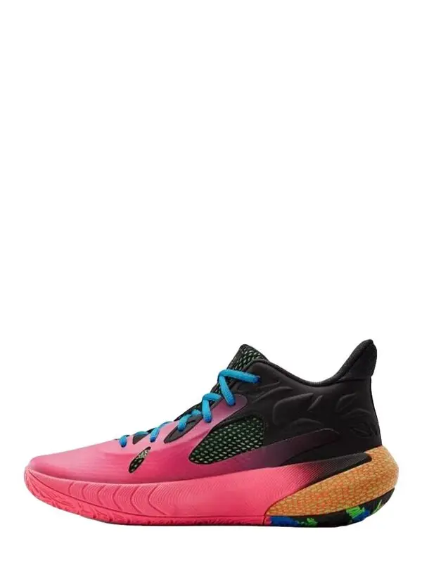 Under Armour Hovr Havoc 3 Mid Top Basketball Sneakers - Black