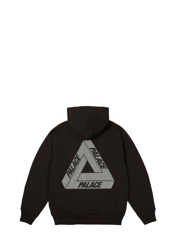 PALACE Bit Grippy Tri-ferg Hoodie - Black