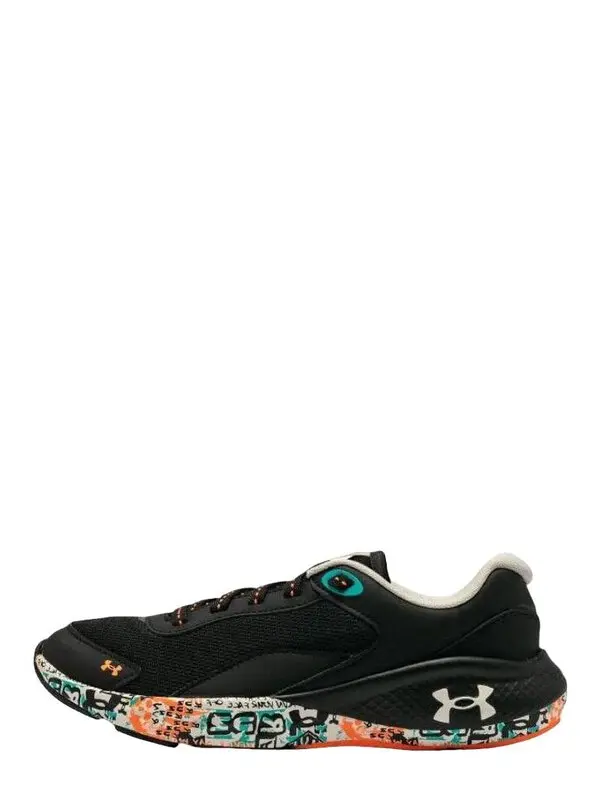 Under Armour Charged Vantage "graffiti" Low Top Sneakers - Black/orange