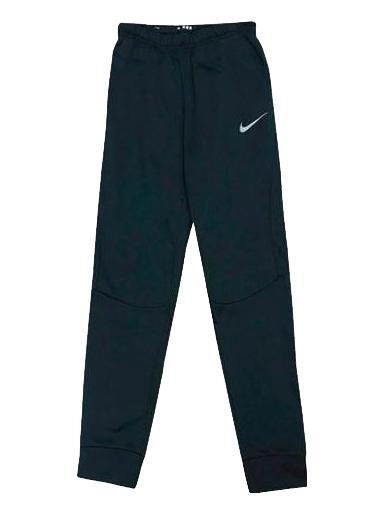 Nike Logo Straight Fleece Lined Casual Sports Pants - Black