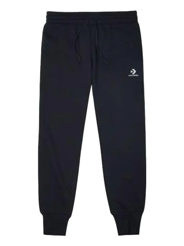 CONVERSE Embroidered Star Chevron Jogger Pants - Black