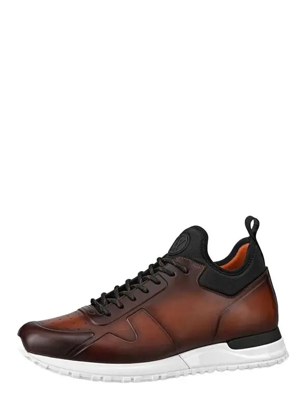 LOUIS VUITTON Run Away Sneakers - Black/brown/white