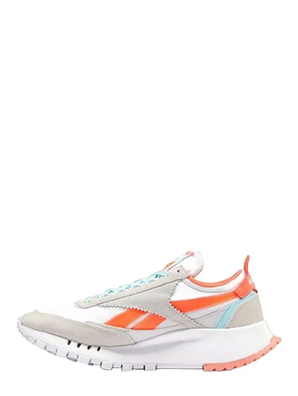 REEBOK Classic Leather Legacy Sneakers - White/orange