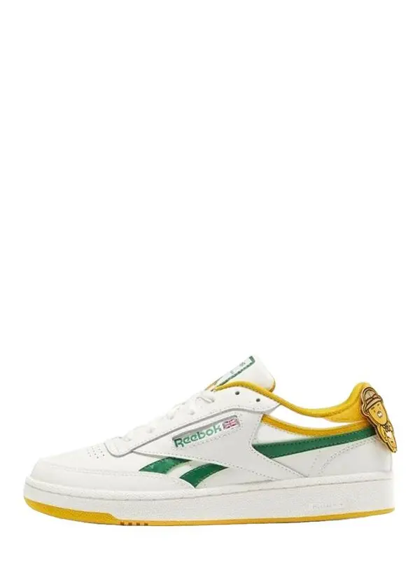 REEBOK Club C Cozy Skate Shoes - White/green