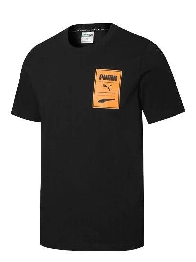 PUMA Recheck Pack Graphic T-shirt - Black