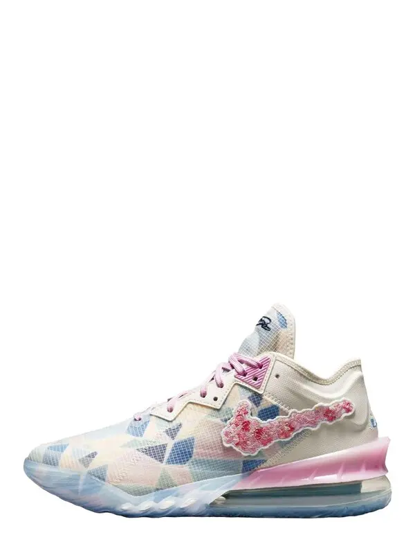 Nike X Atmos Lebron 18 Low Sneakers - Cherry Blossom