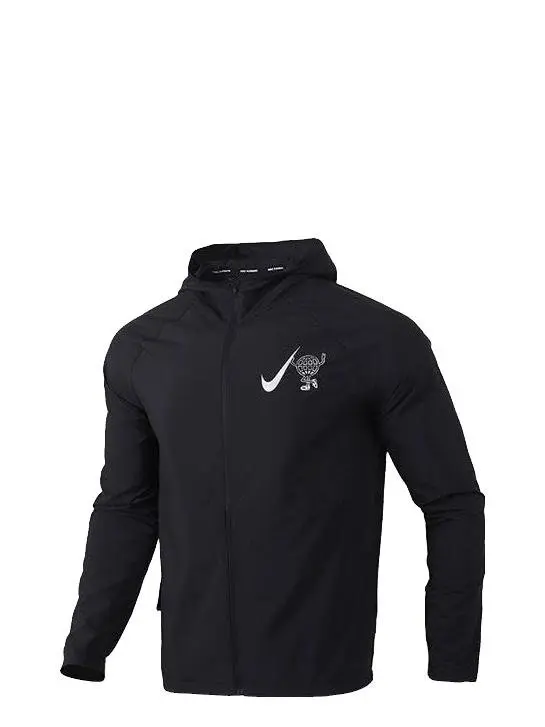 Nike Wild Run Full-zip Hooded Jacket - Black