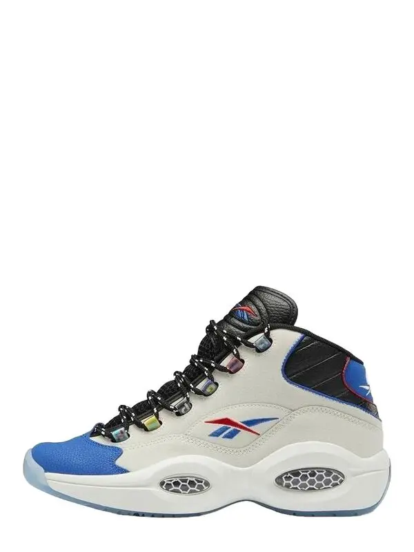 REEBOK Question Mid "answer To No One - Chalk/core Black/vector Blue