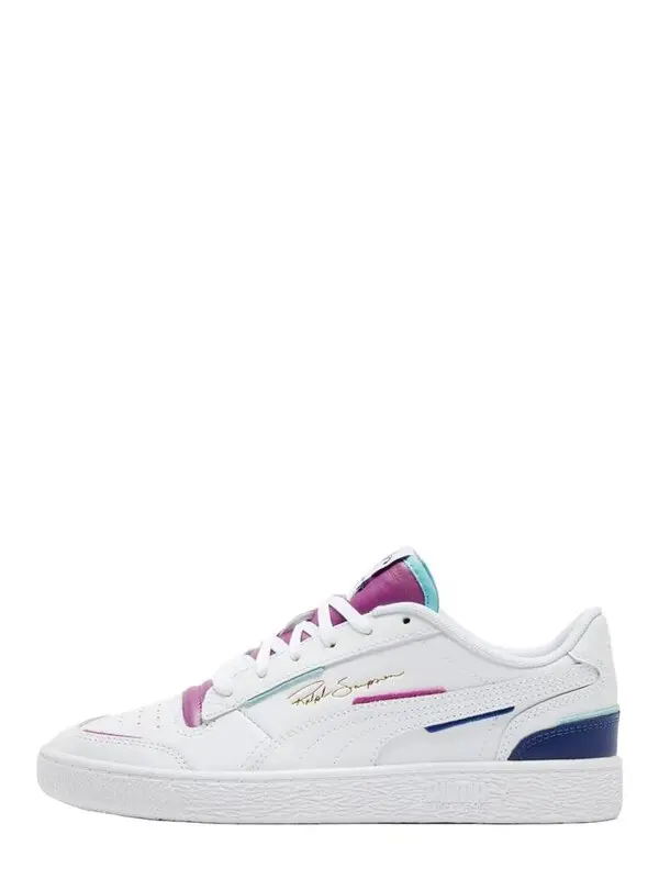 PUMA Ralph Sampson Lo "joker" Sneakers - White/purple/blue