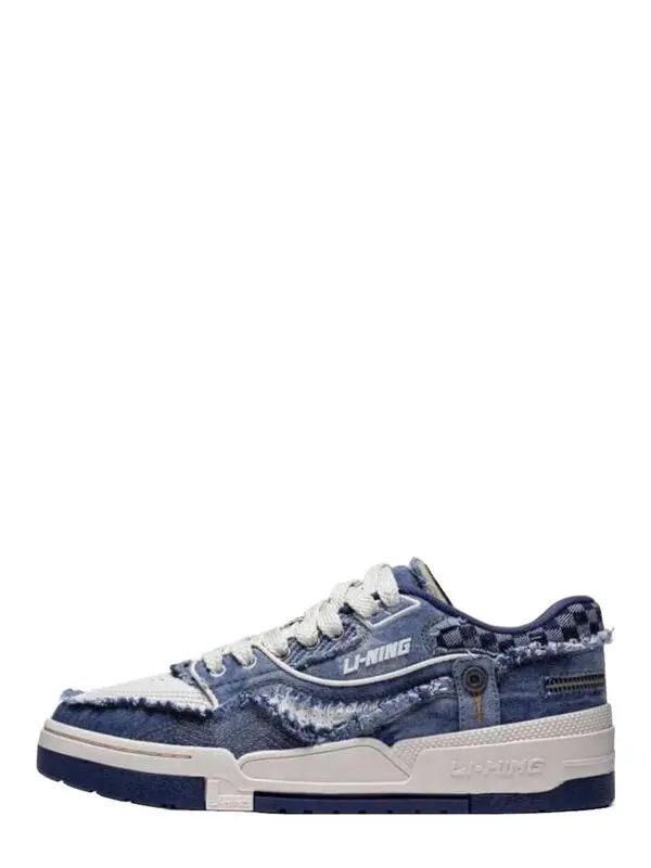 LI-NING 001 Btc Prm "blue White" Agct101-1 Sneakers - Blue/white