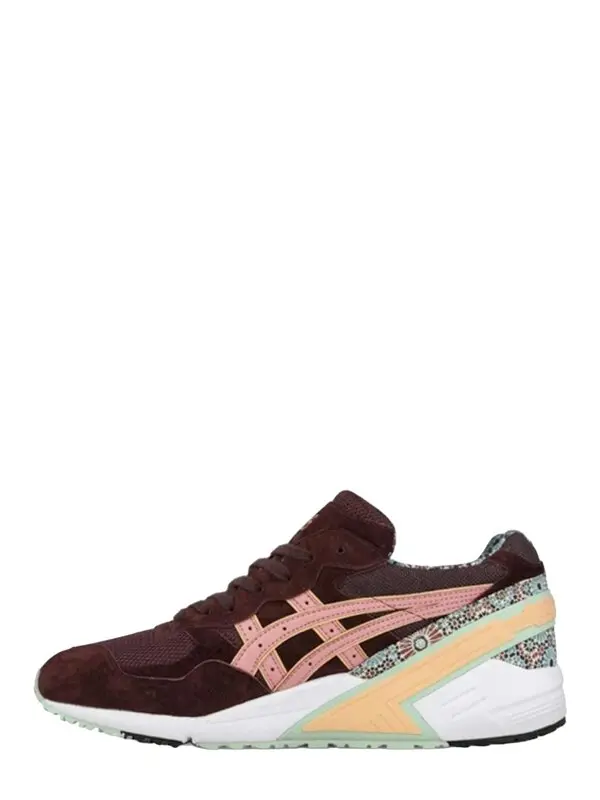 Asics X Overkill Gel Sight 'desert Rose' Sneakers - Red/mint