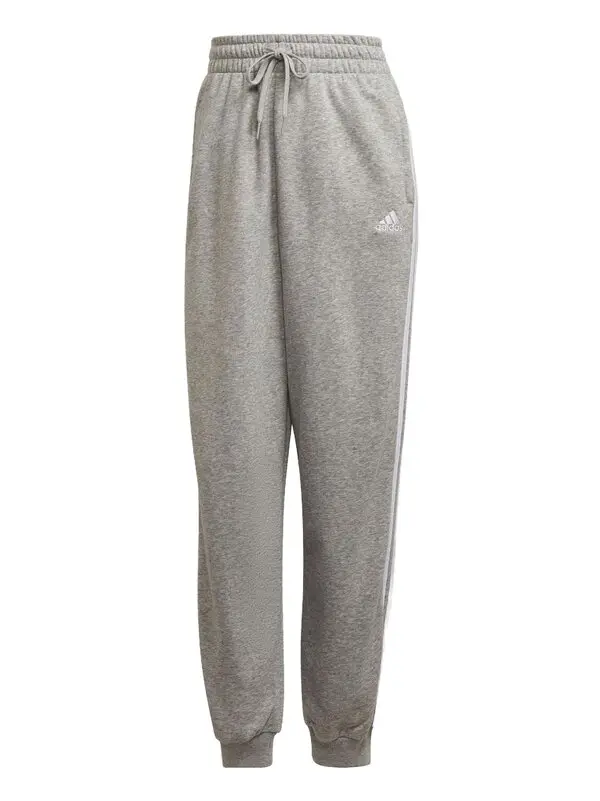 Adidas Originals Essentials Studio Lounge 3-stripes Pants - Medium Grey Heather/white
