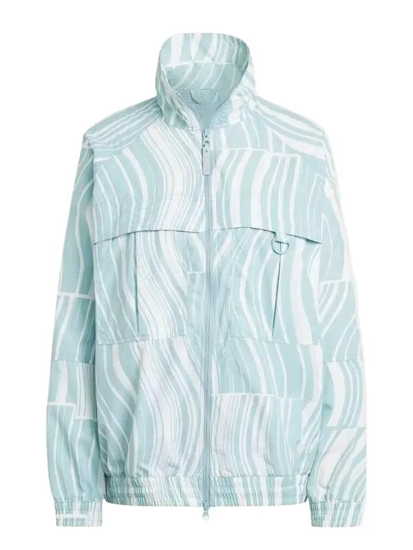 Adidas Stella Mccartney X Printed Track Jacket - White/grey