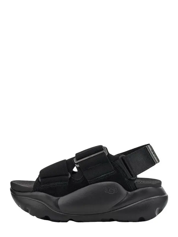 UGG La Street Sandal Suede - Black