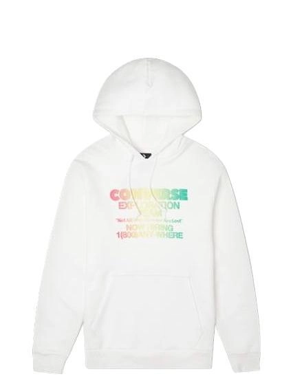 CONVERSE Exploration Team Pullover Hoodie - White
