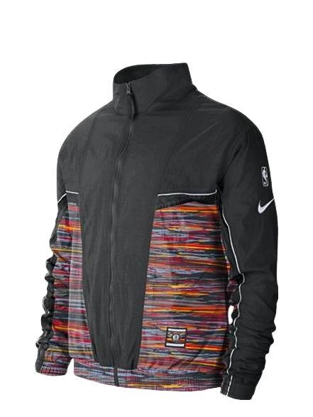 Nike Brooklyn Nets Track Jacket - Black